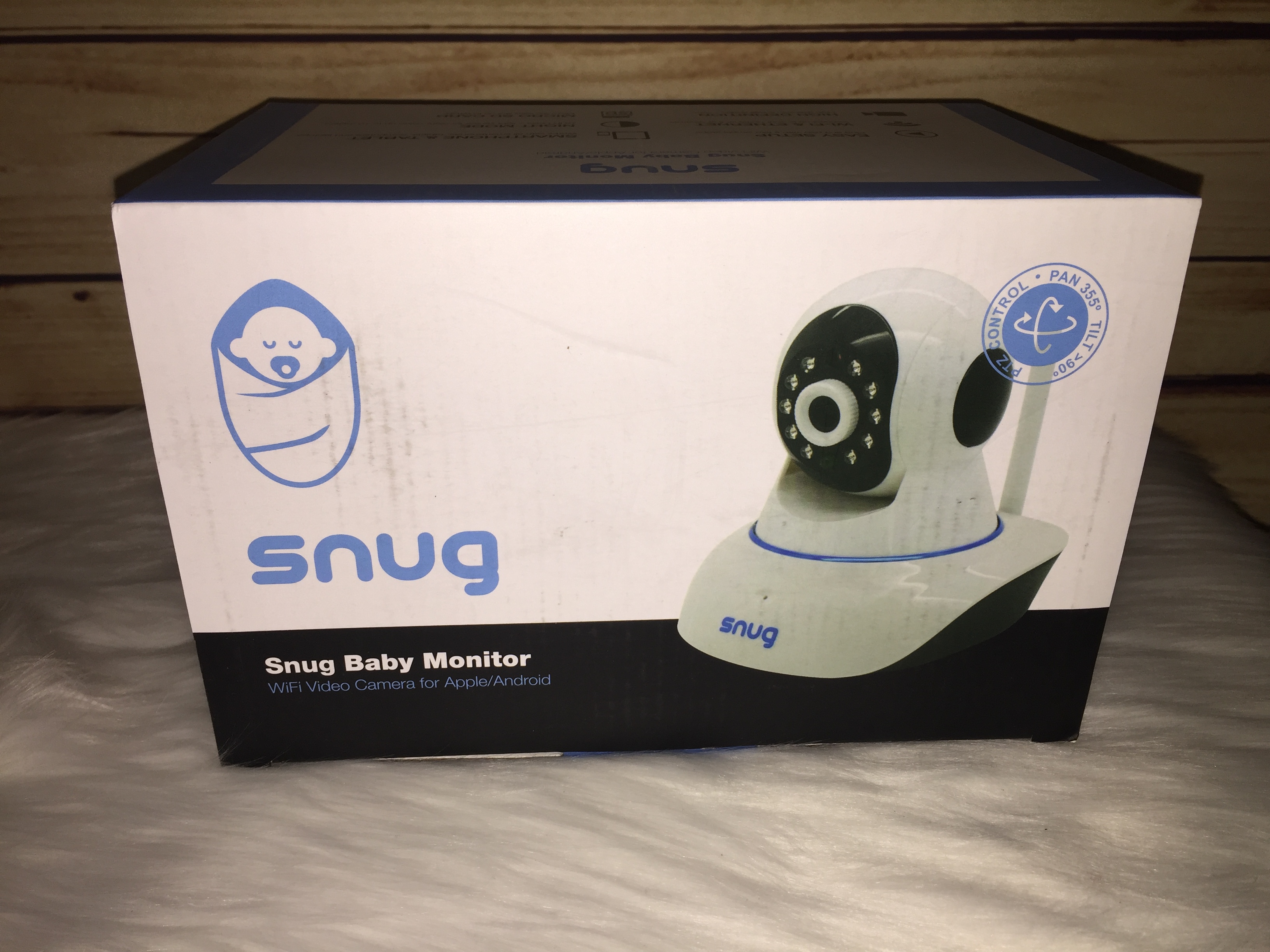 Snug Baby Monitor v2 - WiFi Video Camera with Audio for iPhone/Samsung ...