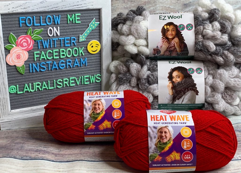 Red Heart and Bernat Yarn (Red Heart Heat Wave Yarn, Red Hot) - Laurali ...